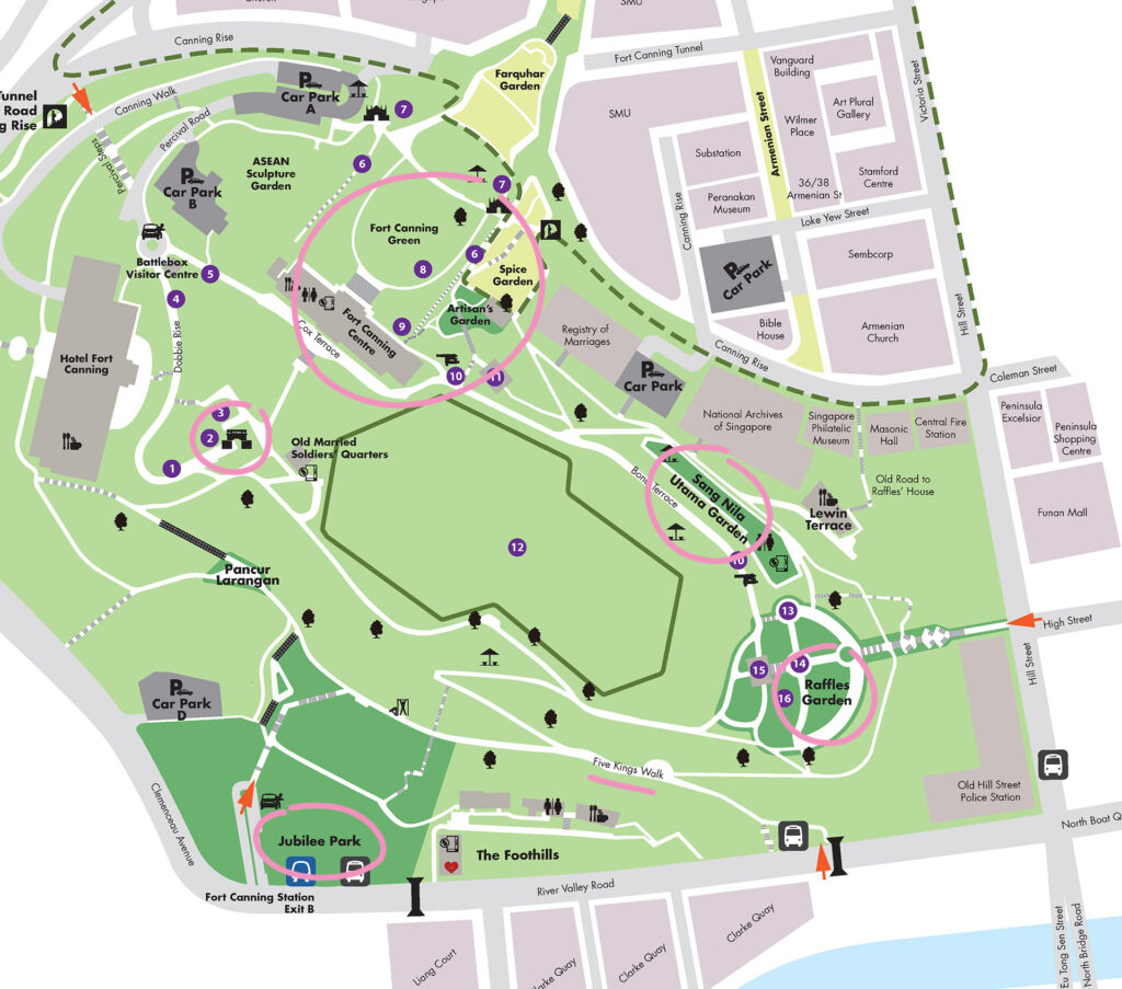 Fort Canning Park – Snowy's Nook